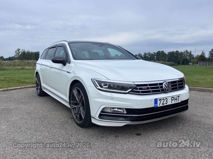 White Volkswagen Passat 2018 in Tallinn, with an engine capacity of 2.00 L and mileage of 301 thousand km for 15900 €, photo 1 on AUTOMOTO.COM.LV