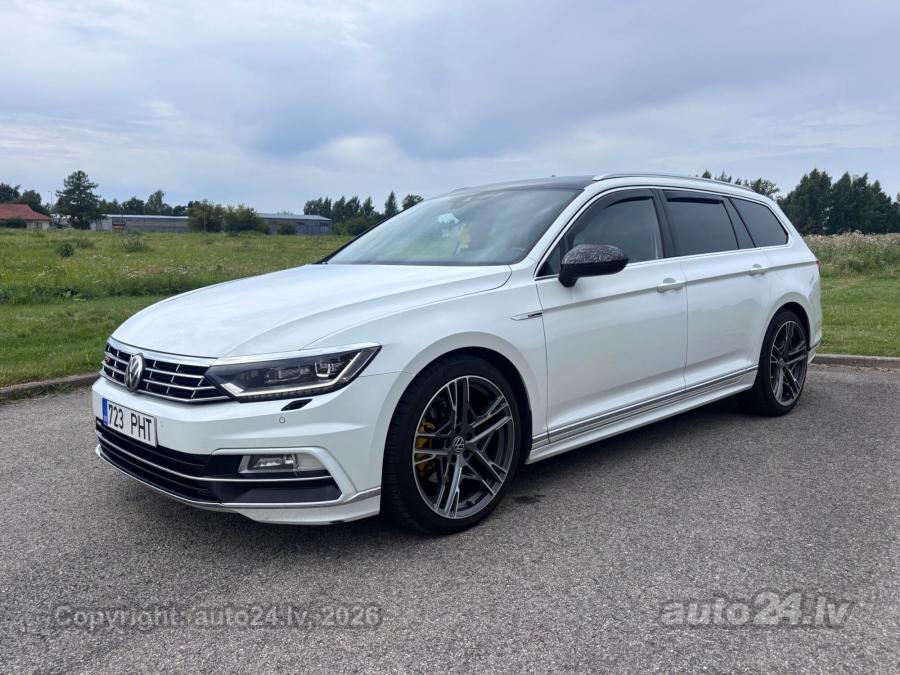 White Volkswagen Passat 2018 in Tallinn, with an engine capacity of 2.00 L and mileage of 301 thousand km for 15900 €, photo 3 on AUTOMOTO.COM.LV