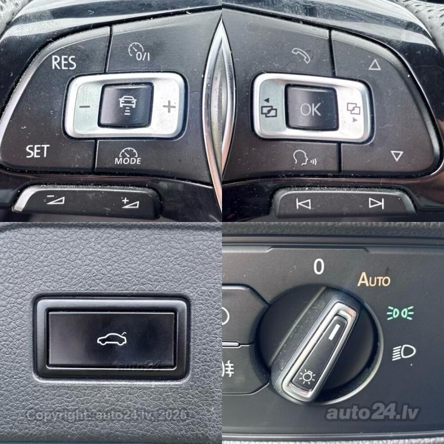 White Volkswagen Passat 2018 in Tallinn, with an engine capacity of 2.00 L and mileage of 301 thousand km for 15900 €, photo 17 on AUTOMOTO.COM.LV