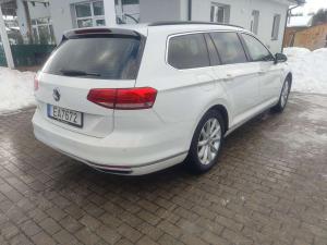 White Volkswagen Passat 2018 in Vilnius, with an engine capacity of 1.40 L and mileage of 157 thousand km for 15000 €, photo 7 on AUTOMOTO.COM.LV