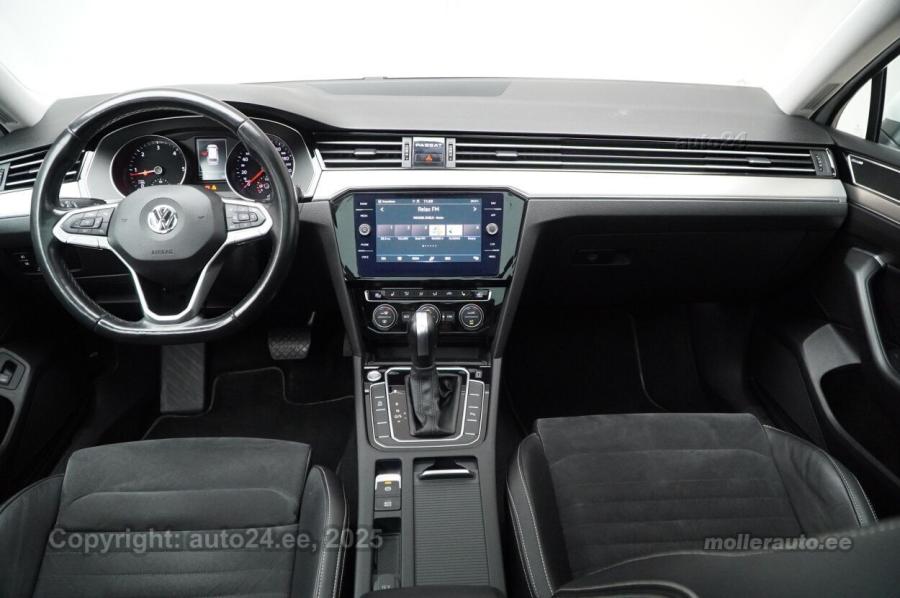White Volkswagen Passat 2019 in Tallinn, with an engine capacity of 2.00 L and mileage of 144 thousand km for 21900 €, photo 13 on AUTOMOTO.COM.LV