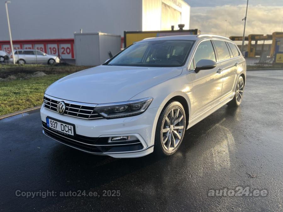 White Volkswagen Passat 2019 in Tallinn, with an engine capacity of 1.50 L and mileage of 113 thousand km for 18499 €, photo 1 on AUTOMOTO.COM.LV