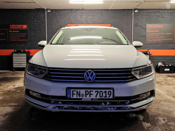 Balts Volkswagen Passat 2019 Klaipėda, ar dzinēja tilpumu 1.97 L un nobraukumu 191 tūkst. km par 12999 €, foto 9 vietnē AUTOMOTO.COM.LV