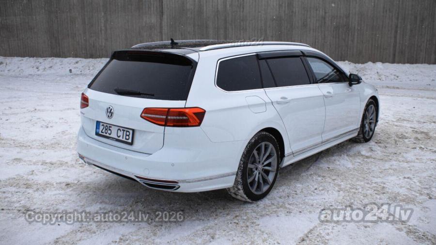 White Volkswagen Passat 2019 in Tallinn, with an engine capacity of 2.00 L and mileage of 250 thousand km for 17000 €, photo 4 on AUTOMOTO.COM.LV