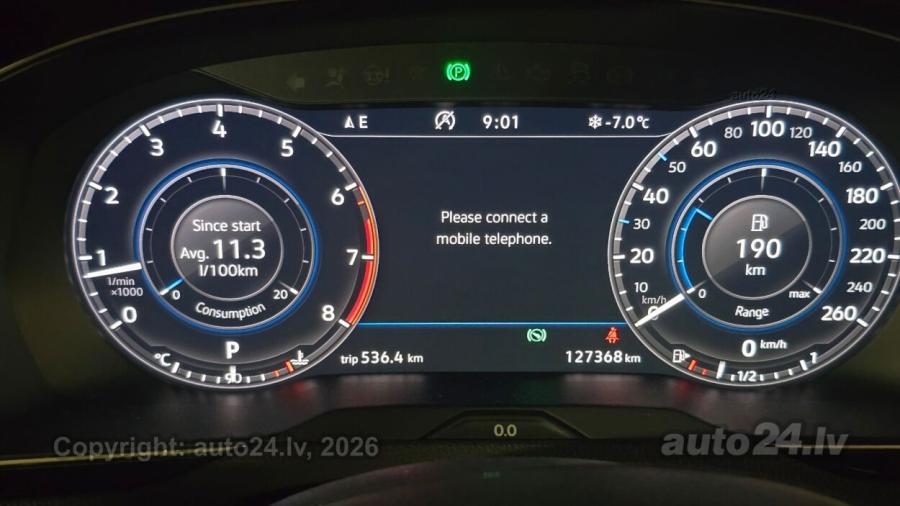 Белый Фольксваген Пассат 2019 в Таллин, объемом двигателя 1.80 л и пробегом 128 тыс. км за 19000 €, фото 7 на AUTOMOTO.COM.LV