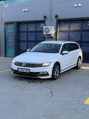 White Volkswagen Passat 2019 in Vilnius, with an engine capacity of 1.97 L and mileage of 212 thousand km for 15990 €, photo  on AUTOMOTO.COM.LV
