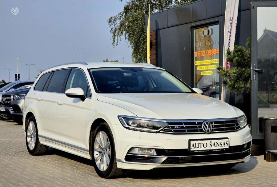 Balts Volkswagen Passat 2019 Tauragė, ar dzinēja tilpumu 1.97 L un nobraukumu 380 tūkst. km par 9350 €, foto 1 vietnē AUTOMOTO.COM.LV