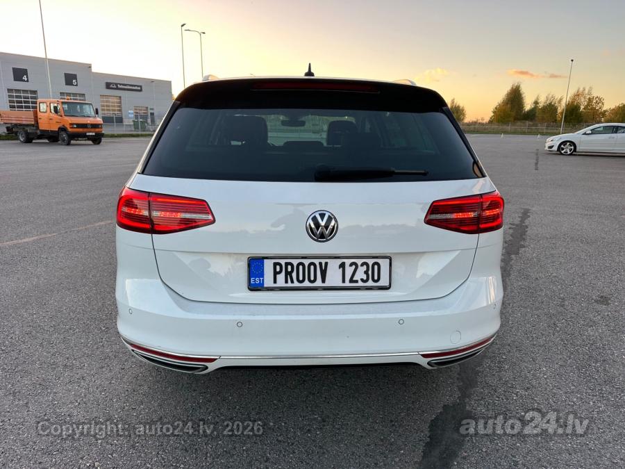 White Volkswagen Passat 2019 in Tartu, with an engine capacity of 2.00 L and mileage of 241 thousand km for 13990 €, photo 7 on AUTOMOTO.COM.LV