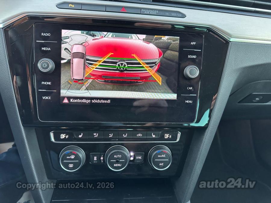 White Volkswagen Passat 2019 in Tartu, with an engine capacity of 2.00 L and mileage of 241 thousand km for 13990 €, photo 22 on AUTOMOTO.COM.LV