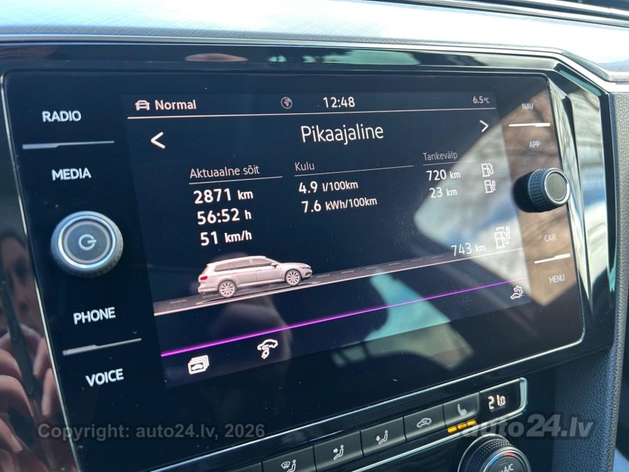 Белый Фольксваген Пассат 2020 в Выру, объемом двигателя 1.40 л и пробегом 196 тыс. км за 16990 €, фото 17 на AUTOMOTO.COM.LV