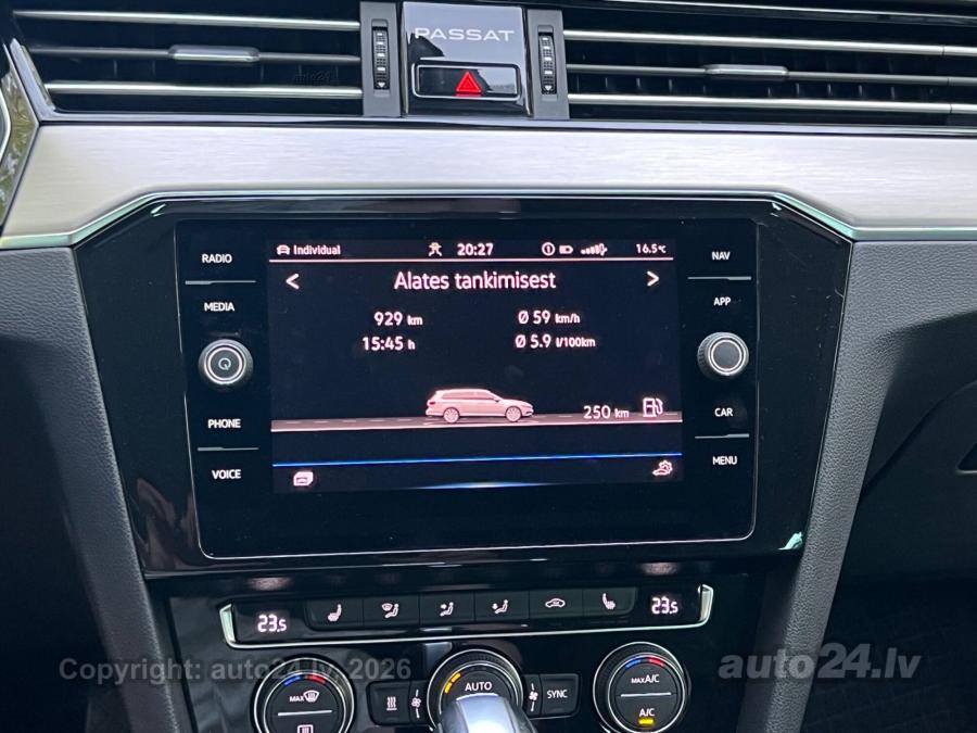 Balts Volkswagen Passat 2020 Tallina, ar dzinēja tilpumu 2.00 L un nobraukumu 157 tūkst. km par 24000 €, foto 13 vietnē AUTOMOTO.COM.LV