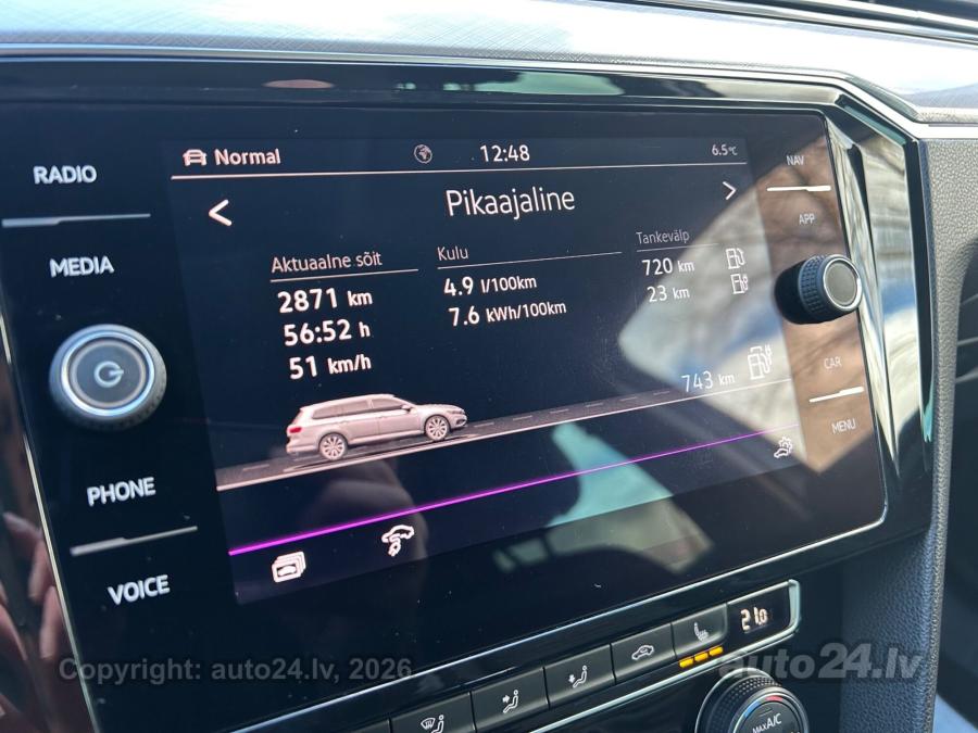 Белый Фольксваген Пассат 2020 в Выру, объемом двигателя 1.40 л и пробегом 193 тыс. км за 14999 €, фото 13 на AUTOMOTO.COM.LV