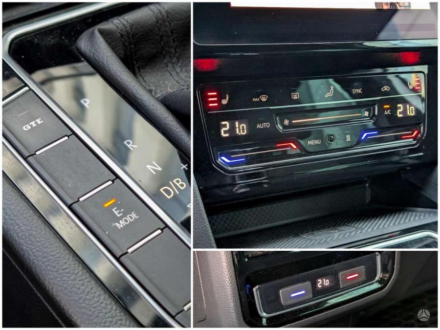 White Volkswagen Passat 2020 in Vilnius, with an engine capacity of 1.40 L and mileage of 184 thousand km for 15700 €, photo 19 on AUTOMOTO.COM.LV