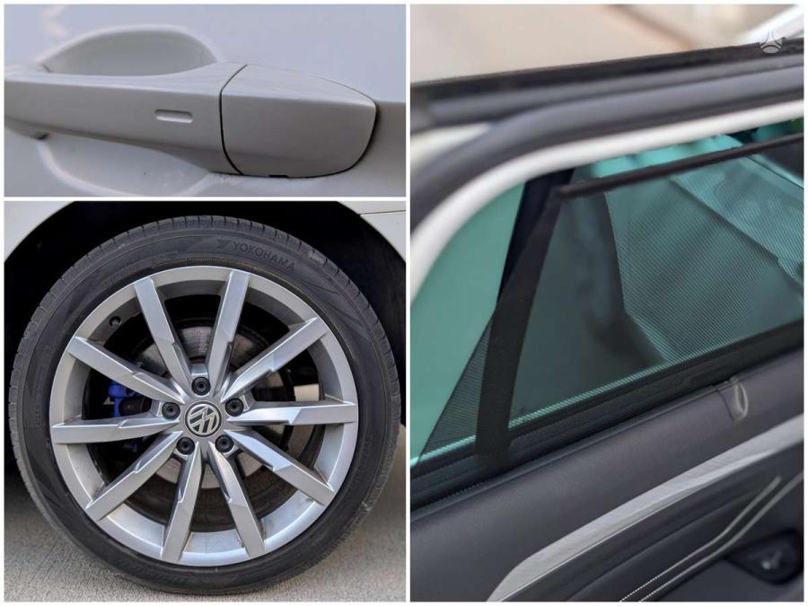 White Volkswagen Passat 2020 in Vilnius, with an engine capacity of 1.40 L and mileage of 184 thousand km for 15700 €, photo 23 on AUTOMOTO.COM.LV