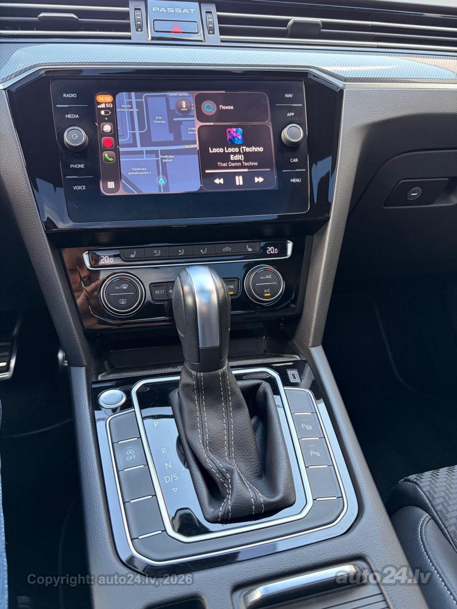 Balts Volkswagen Passat 2020 Tallina, ar dzinēja tilpumu 2.00 L un nobraukumu 151 tūkst. km par 19990 €, foto 9 vietnē AUTOMOTO.COM.LV