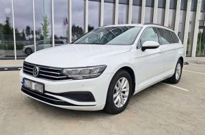White Volkswagen Passat 2020 in Vilnius, with an engine capacity of 1.50 L and mileage of 202 thousand km for 13500 €, photo  on AUTOMOTO.COM.LV