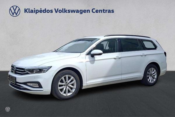 Balts Volkswagen Passat 2021 Klaipėda, ar dzinēja tilpumu 1.97 L un nobraukumu 186 tūkst. km par 17500 €, foto 1 vietnē AUTOMOTO.COM.LV