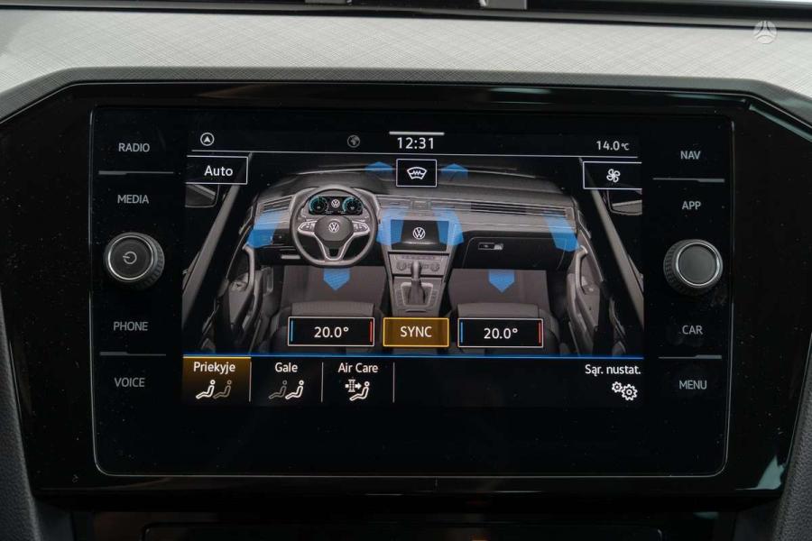 Balts Volkswagen Passat 2021 Viļņa, ar dzinēja tilpumu 1.50 L un nobraukumu 141 tūkst. km par 15500 €, foto 27 vietnē AUTOMOTO.COM.LV