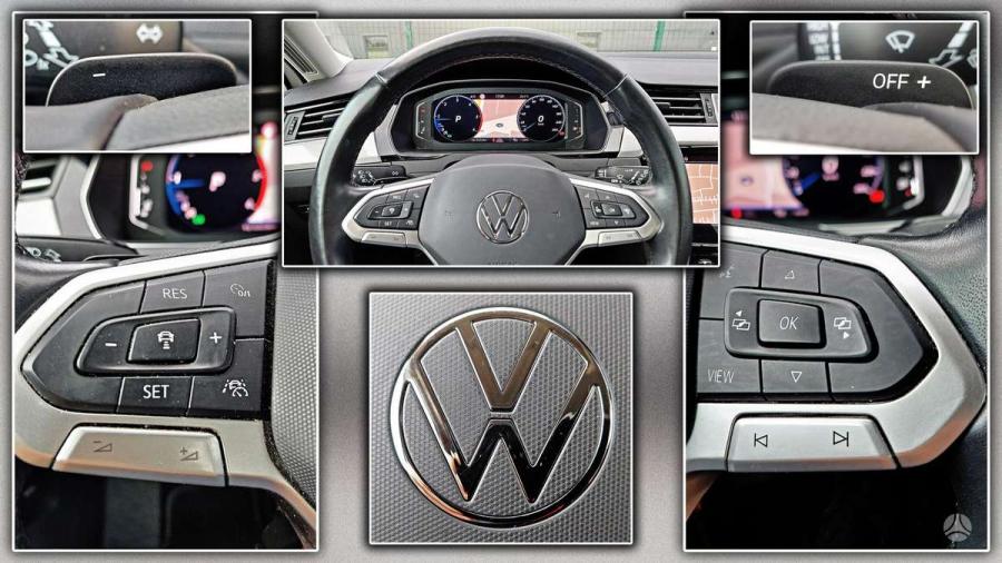 Balts Volkswagen Passat 2021 Viļņa, ar dzinēja tilpumu 1.97 L un nobraukumu 222 tūkst. km par 13300 €, foto 17 vietnē AUTOMOTO.COM.LV