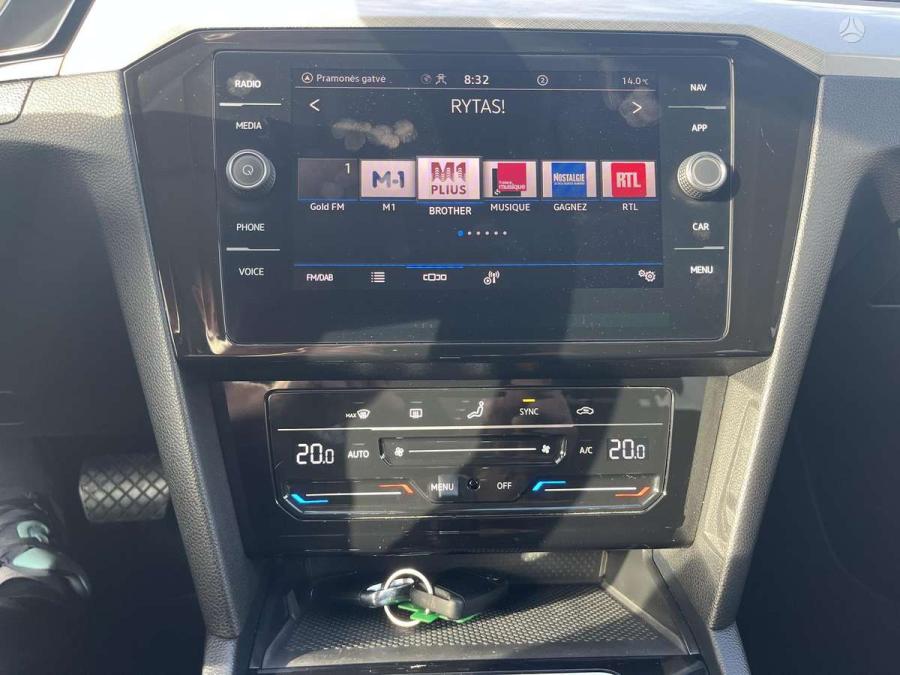 Balts Volkswagen Passat 2021 Tauragė, ar dzinēja tilpumu 1.97 L un nobraukumu 212 tūkst. km par 11800 €, foto 13 vietnē AUTOMOTO.COM.LV