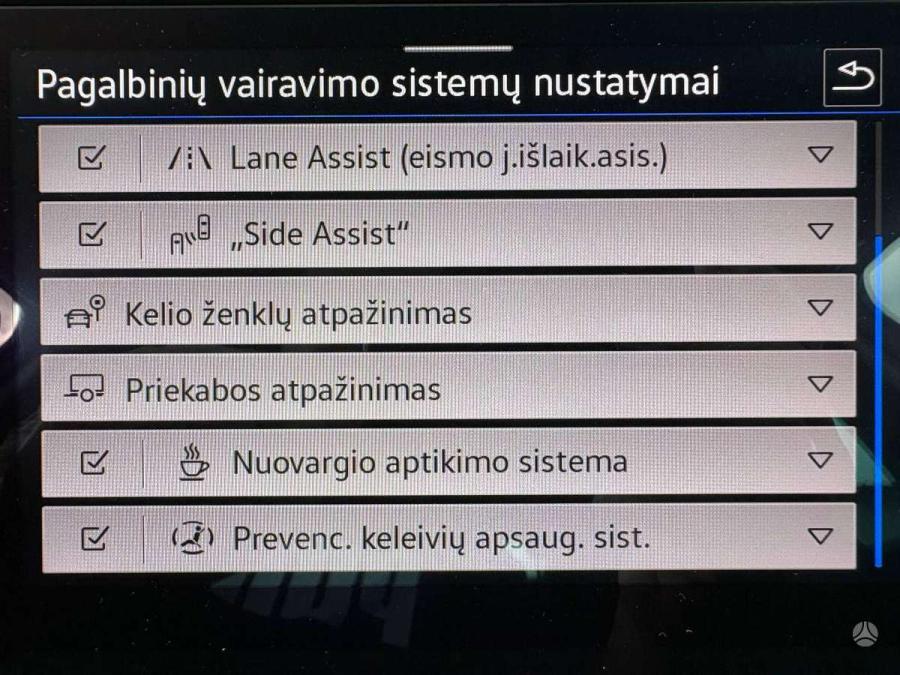 Balts Volkswagen Passat 2021 Viļņa, ar dzinēja tilpumu 1.40 L un nobraukumu 177 tūkst. km par 16900 €, foto 23 vietnē AUTOMOTO.COM.LV