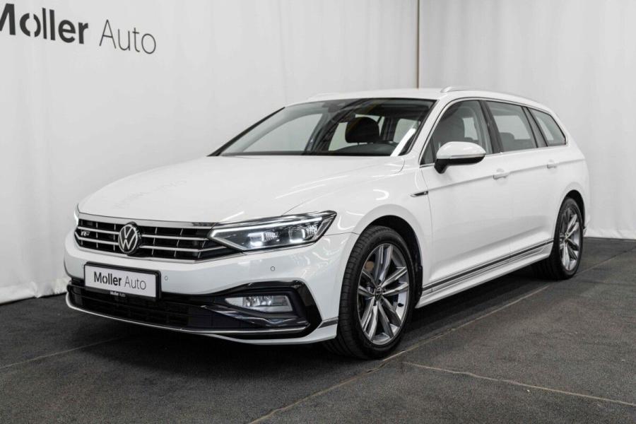 White Volkswagen Passat 2021 in Tallinn, with an engine capacity of 2.00 L and mileage of 139 thousand km for 23900 €, photo 1 on AUTOMOTO.COM.LV