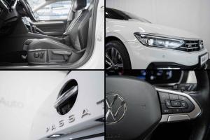 White Volkswagen Passat 2021 in Tallinn, with an engine capacity of 2.00 L and mileage of 139 thousand km for 23900 €, photo 13 on AUTOMOTO.COM.LV