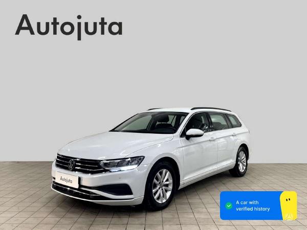Balts Volkswagen Passat 2023 Kauņa, ar dzinēja tilpumu 1.97 L un nobraukumu 99 tūkst. km par 18500 €, foto 1 vietnē AUTOMOTO.COM.LV