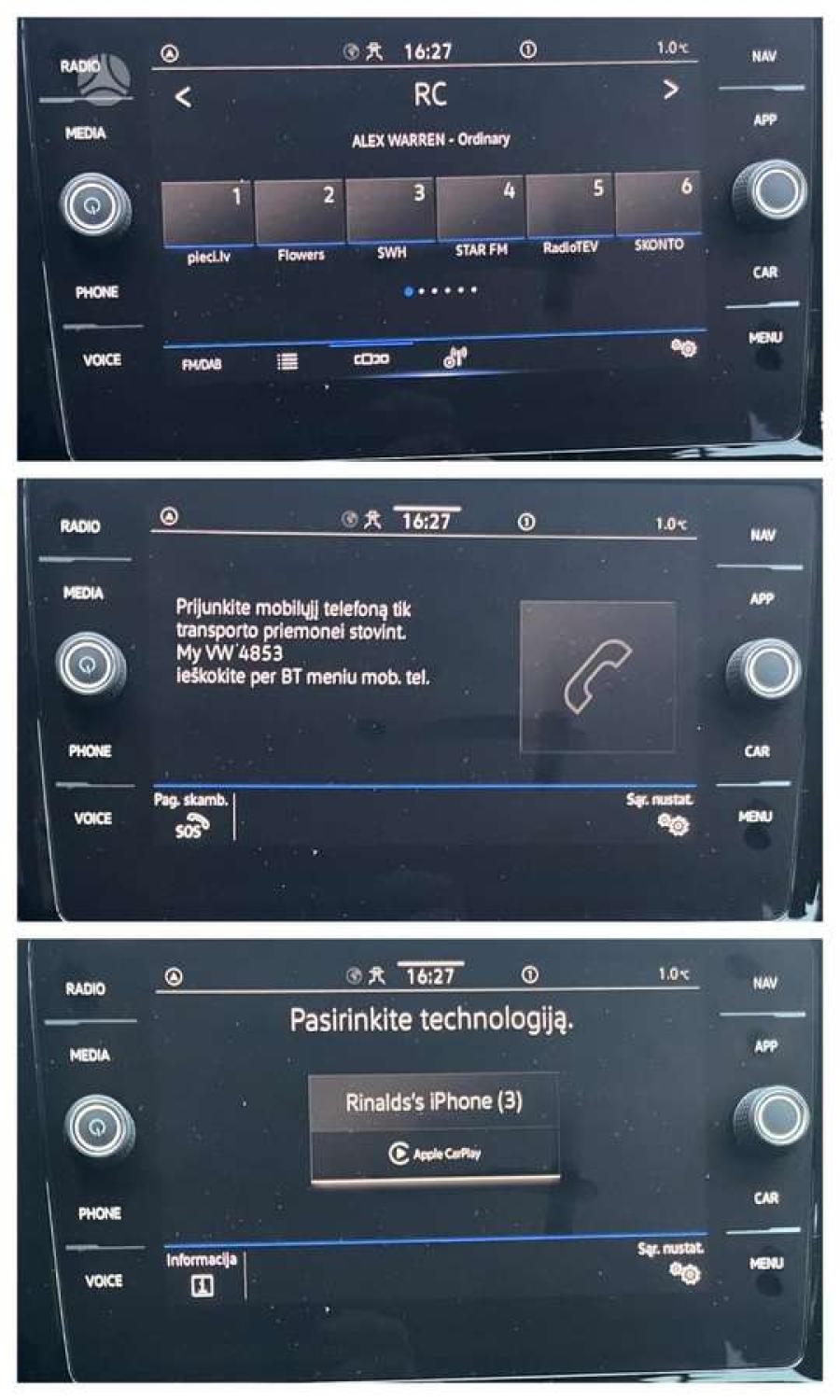 Белый Фольксваген Пассат 2023 в Каунас, объемом двигателя 1.97 л и пробегом 99 тыс. км за 18500 €, фото 11 на AUTOMOTO.COM.LV