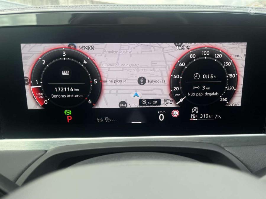 White Volkswagen Passat 2024 in Vilnius, with an engine capacity of 1.97 L and mileage of 172 thousand km for 23900 €, photo 18 on AUTOMOTO.COM.LV
