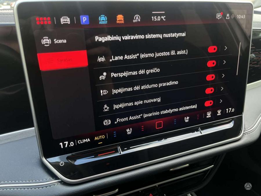 White Volkswagen Passat 2024 in Vilnius, with an engine capacity of 1.97 L and mileage of 172 thousand km for 23900 €, photo 35 on AUTOMOTO.COM.LV