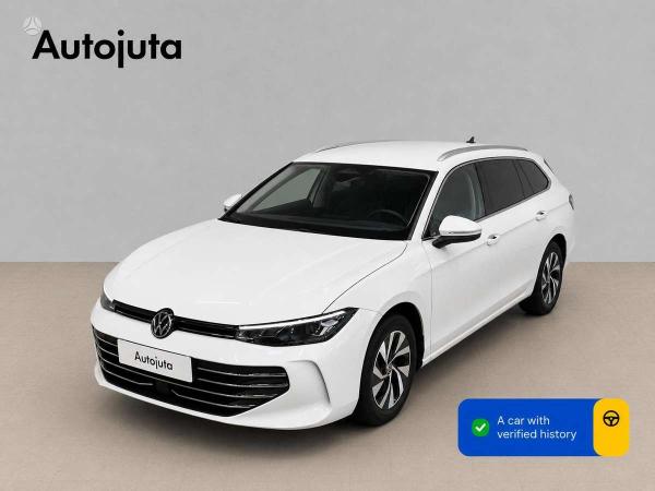 Balts Volkswagen Passat 2024 Kauņa, ar dzinēja tilpumu 1.97 L un nobraukumu 57 tūkst. km par 29900 €, foto 1 vietnē AUTOMOTO.COM.LV
