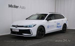 Balts Volkswagen Passat 2025 Tallina, ar dzinēja tilpumu 1.50 L un nobraukumu 6 tūkst. km par 45500 €, foto  vietnē AUTOMOTO.COM.LV