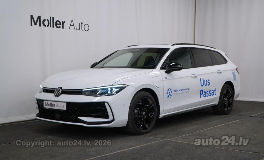 Balts Volkswagen Passat 2025 Tallina, ar dzinēja tilpumu 1.50 L un nobraukumu 6 tūkst. km par 45500 €, foto 1 vietnē AUTOMOTO.COM.LV