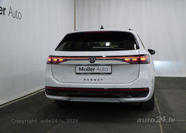 White Volkswagen Passat 2025 in Tallinn, with an engine capacity of 1.50 L and mileage of 6 thousand km for 45500 €, photo 6 on AUTOMOTO.COM.LV