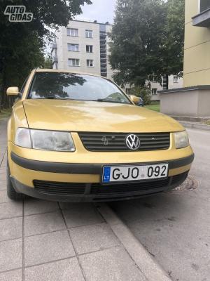 Желтый Фольксваген Пассат 1998 в Клайпеда, объемом двигателя 1.90 л и пробегом 272 тыс. км за 1000 €, фото  на AUTOMOTO.COM.LV