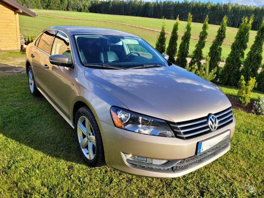 Dzeltens Volkswagen Passat 2015 Ukmergė, ar dzinēja tilpumu 1.80 L un nobraukumu 156 tūkst. km par 6930 €, foto 5 vietnē AUTOMOTO.COM.LV