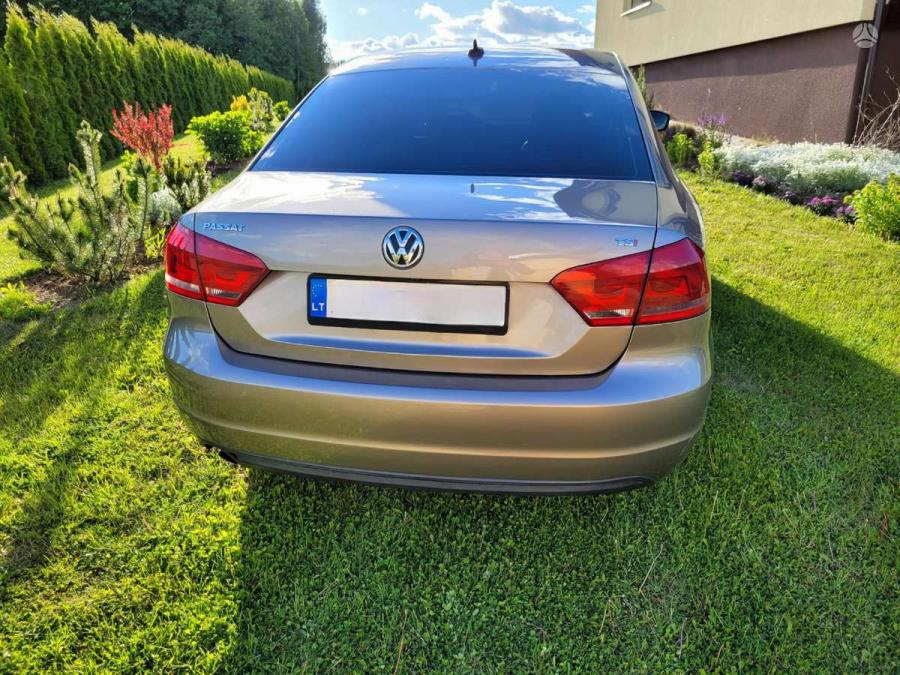 Dzeltens Volkswagen Passat 2015 Ukmergė, ar dzinēja tilpumu 1.80 L un nobraukumu 156 tūkst. km par 6930 €, foto 8 vietnē AUTOMOTO.COM.LV
