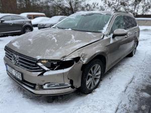 Yellow Volkswagen Passat 2015 in Vilnius, with an engine capacity of 1.97 L and mileage of 169 thousand km for 5900 €, photo  on AUTOMOTO.COM.LV