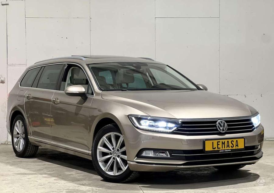 Yellow Volkswagen Passat 2015 in Klaipeda, with an engine capacity of 1.40 L and mileage of 138 thousand km for 12999 €, photo 14 on AUTOMOTO.COM.LV