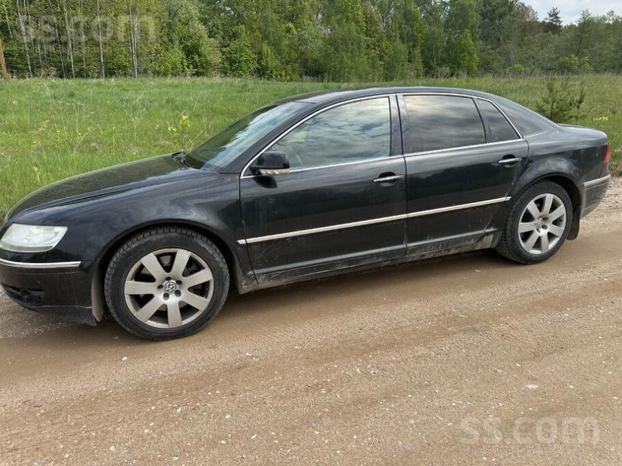 Melns Volkswagen Phaeton 2005 Daugavpils, ar dzinēja tilpumu 3.00 L un nobraukumu 290 tūkst. km par 3500 €, foto 5 vietnē AUTOMOTO.COM.LV