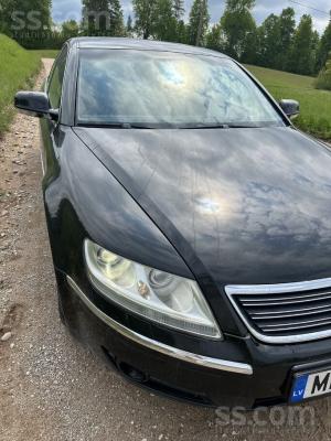 Melns Volkswagen Phaeton 2005 Daugavpils, ar dzinēja tilpumu 3.00 L un nobraukumu 290 tūkst. km par 3500 €, foto 6 vietnē AUTOMOTO.COM.LV