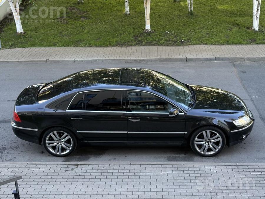 Melns Volkswagen Phaeton 2004 Rīga, ar dzinēja tilpumu 6.00 L un nobraukumu 151 tūkst. km par 12000 €, foto 6 vietnē AUTOMOTO.COM.LV