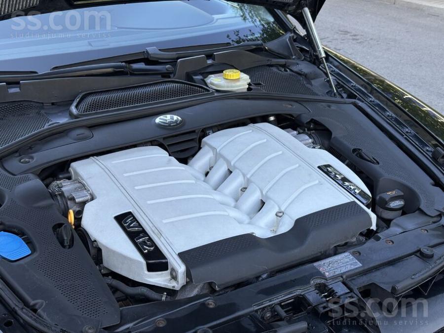 Melns Volkswagen Phaeton 2004 Rīga, ar dzinēja tilpumu 6.00 L un nobraukumu 151 tūkst. km par 12000 €, foto 9 vietnē AUTOMOTO.COM.LV