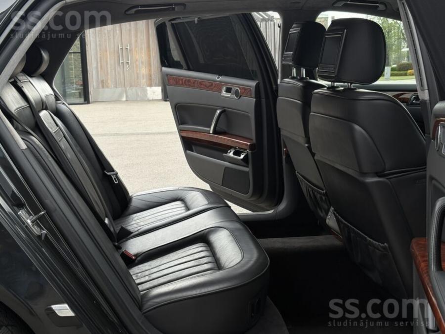 Melns Volkswagen Phaeton 2004 Rīga, ar dzinēja tilpumu 6.00 L un nobraukumu 151 tūkst. km par 12000 €, foto 27 vietnē AUTOMOTO.COM.LV