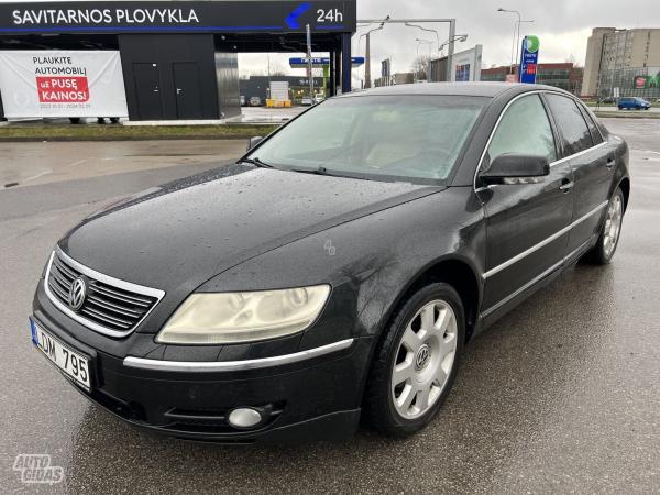 Black Volkswagen Phaeton 2005 in Klaipeda, with an engine capacity of 3.00 L and mileage of 305 thousand km for 2500 €, photo 3 on AUTOMOTO.COM.LV