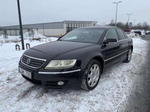 Melns Volkswagen Phaeton 2005 Klaipėda, ar dzinēja tilpumu 2.97 L un nobraukumu 313 tūkst. km par 2700 €, foto  vietnē AUTOMOTO.COM.LV