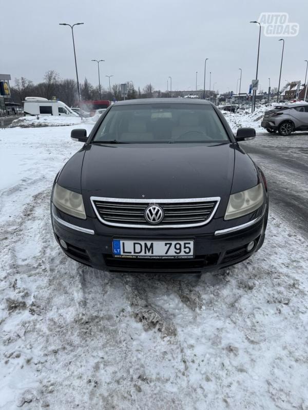Melns Volkswagen Phaeton 2005 Klaipėda, ar dzinēja tilpumu 3.00 L un nobraukumu 313 tūkst. km par 2650 €, foto 2 vietnē AUTOMOTO.COM.LV