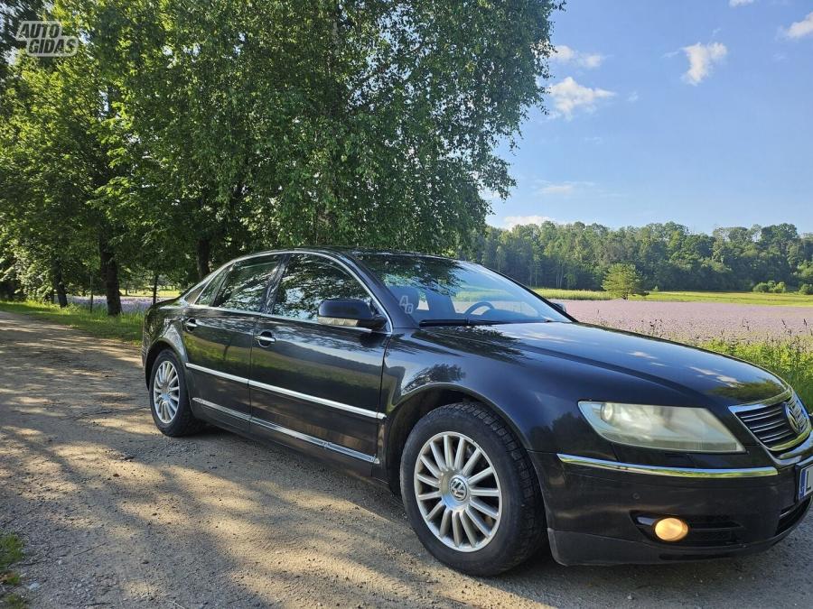 Melns Volkswagen Phaeton 2005 Klaipėda, ar dzinēja tilpumu 3.00 L un nobraukumu 307 tūkst. km par 1999 €, foto 6 vietnē AUTOMOTO.COM.LV