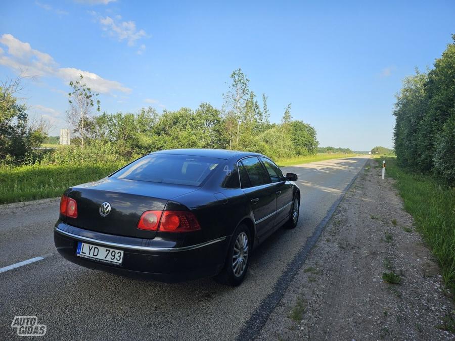 Melns Volkswagen Phaeton 2005 Klaipėda, ar dzinēja tilpumu 3.00 L un nobraukumu 307 tūkst. km par 1999 €, foto 8 vietnē AUTOMOTO.COM.LV